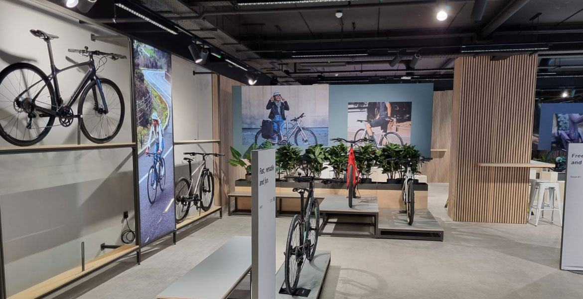 Bicycle Manufacturer’s Showroom Fit-out | Prime Solutions UK